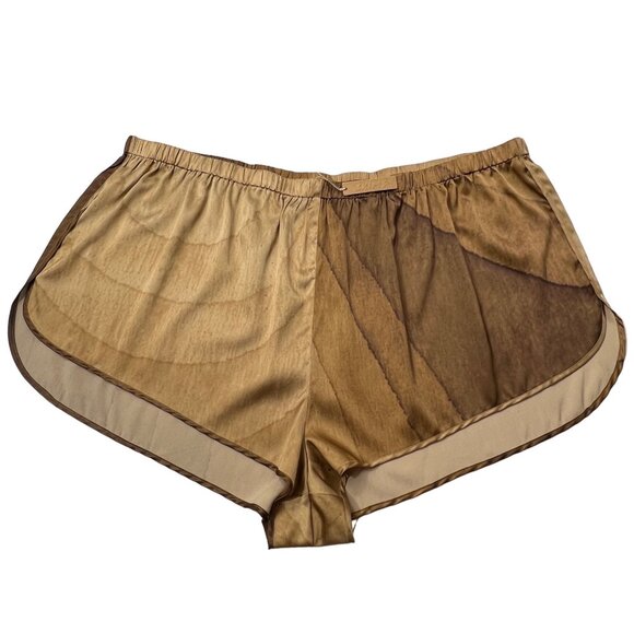 SKIMS | Shorts | Skims Silk Sleep Tap Short Nude Print Womens 4x | Poshmark